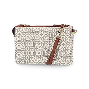 Mundi Brady RFID Wallet Purse Cell Phone Crossbody Bag For Women, Bridgehampton Sand