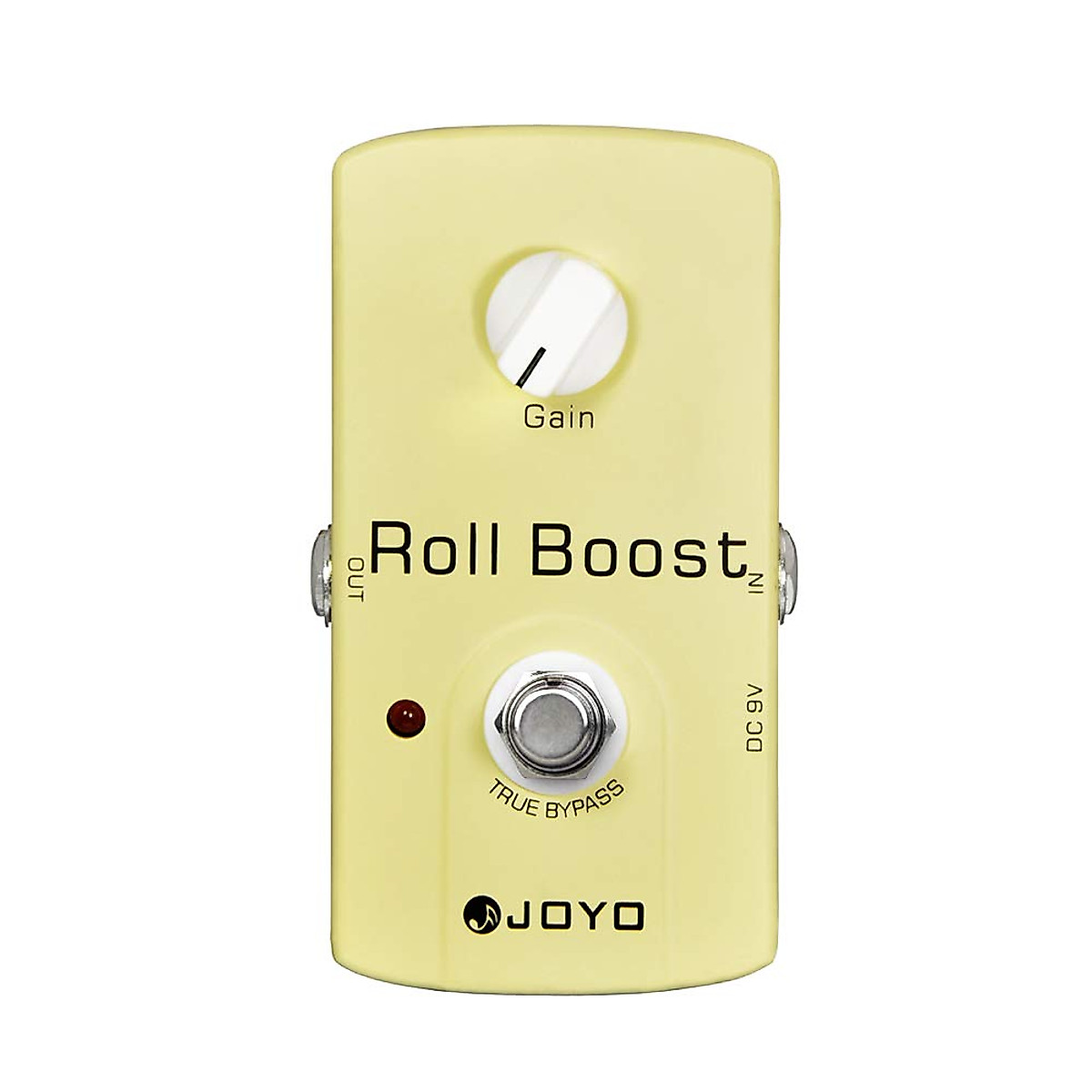 JOYO Boost Pedal Classic Circuitry up to 35dB Clean and Clear Boost for Electric Guitar Effect - True Bypass (Roll Boost JF-38)