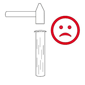 GAH-ALBERTS Einschlag-Werkzeug 211219 Impact Tool for Round Wood Posts Plastic Green Inner Diameter 95 mm Total Height 90 mm