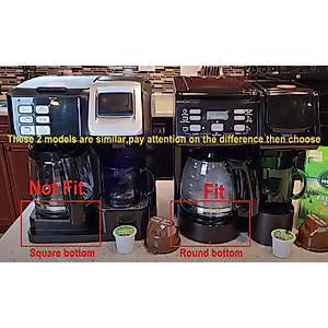 Coffee Machine Replacement 12CUP Glass Carafe, Fit With Hamilton Beach 49902/04 Coffee Maker, 12 cup coffee maker 46299/46290,43874