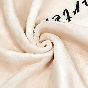 Nueasrs Blanket for Mom, Birthday Gifts for Mom from Daughter or Son, Warm Birthday Gifts for Mom, Thanksgiving Christmas Best Mom Hug Gifts for Moms, Mother Letter Throw Blanket 60" x 50"