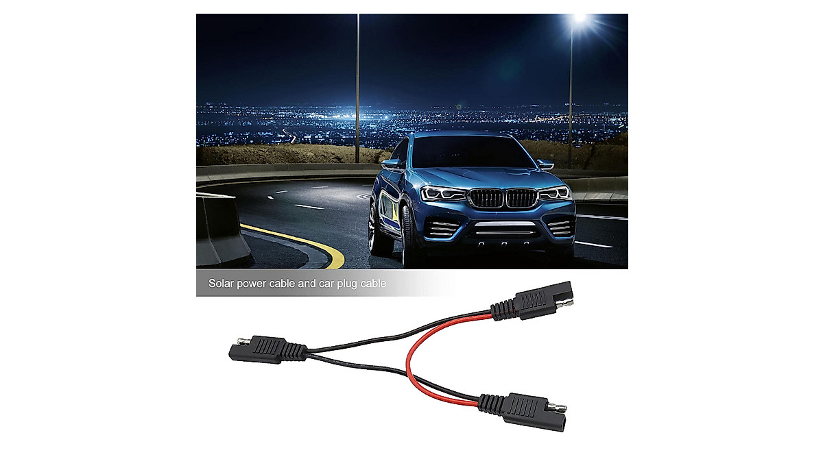 SING F LTD 1 to 2 SAE Connector Cable - Reliable Power Splitter