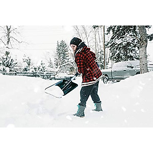 Zento Deals Snow Shovel Kit, 3-in-1 Snow Brush Kit, and Ice Scraper – Emergency Collapsible Design Snow Remover Set for Cars, Trucks, and Outdoors. Material Ice Scraper, Easy to Handle and Use