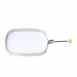 2pcs Egg Ring Square Pancake Mold Creative Stainless Steel Omelette Cooking Mold Non-Stick Kitchen Cooking Tools