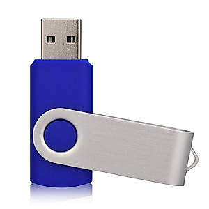 KALSAN 32GB USB Flash Drives 32GB Flash Drives 32GB USB Memory Stick USB 3.0 4 Pack-Blue