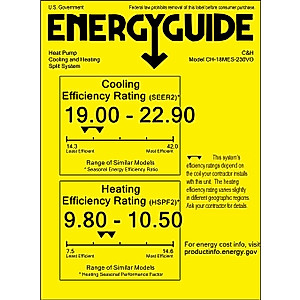Cooper&Hunter 18,000 BTU Dual Zone Mini Split AC/Heating System 6,000 + 12,000 BTU, 22.9 SEER2, Wall Mount Ductless Air to Air Inverter Including 16ft Installation Kits