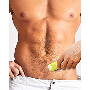 VIKICON Groin Hair Trimmer: Electric Body Shaver/Groomer for Ball &Pubic w/LED Light, Body Hair Grooming Trimmer Replaceable Ceramic Blade IPX7 Waterproof Wet/Dry, USB Charging Lightweight Male Razor