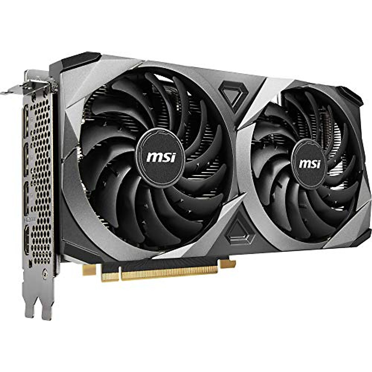 MSI Gaming GeForce RTX 3070 LHR 8GB GDRR6 256-Bit HDMI/DP Nvlink Torx Fan 2 Ampere Architecture OC Graphics Card (Ventus 2X)