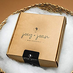 Bassinet Fitted Sheets Compatible with Halo, Fisher Price, Delta, Graco – Fits Perfectly on 15 x 33 Inch Oval, Rectangular Mattress Pad – Snuggly Soft Jersey Cotton – Grey Stripes, Lamb – 2 Pack