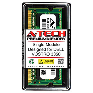 A-Tech 4GB RAM for DELL VOSTRO 3350 | DDR3 1333MHz SODIMM PC3-10600 204-Pin Non-ECC Memory Upgrade Module