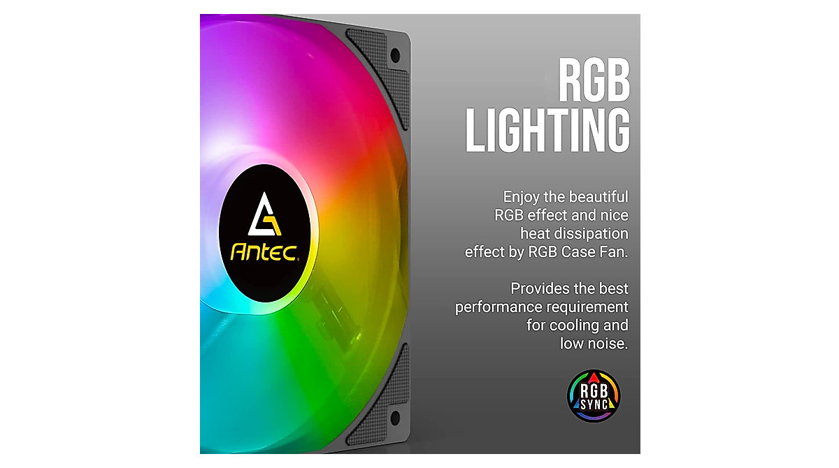 Antec RGB Fans - High Performance 120mm PC Case Fan