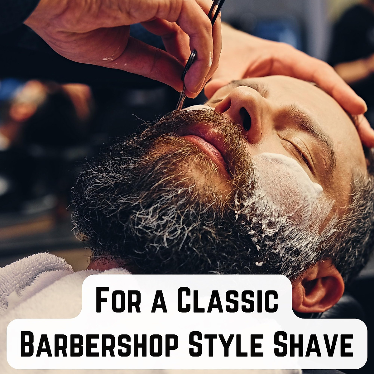 G.B.S Wooden Handle Straight Edge Stainless Steel Barber Shaving Straight Razor, Handmade, Extra Sharp With Leather Razor Travel Case