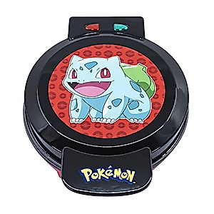 Uncanny Brands Pokémon Bulbasaur Waffle Maker - Make Bounty Bulbasaur Waffles - Kitchen Appliance