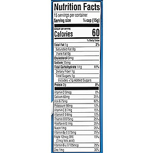 Gerber 2nd Foods Power Blend Cereal For Baby, Probiotic, Oatmeal, Lentil, Carrots & Peas, With Whole Grains & Plant Protein, 8 OZ Canister (Pack of 3)