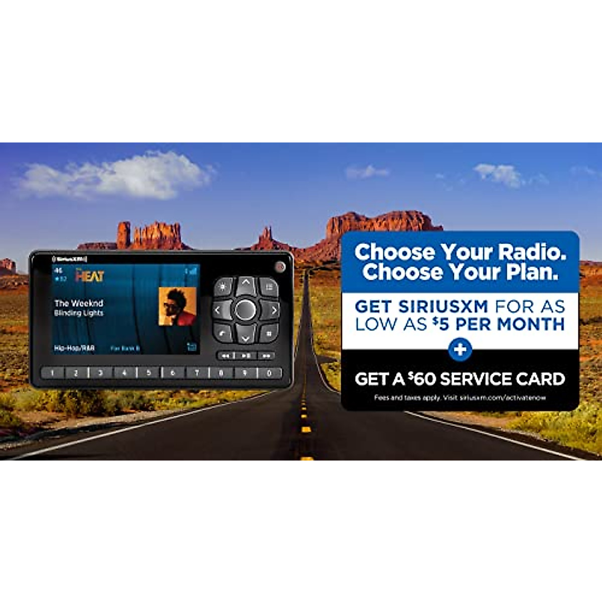 SiriusXM - SXVRBTAZ1 Roady BT (Bluetooth Compatible) In-Vehicle Satellite Radio. Enjoy SiriusXM Through Your Existing Car Stereo for as Low as $5/month + $60 Service Card with Activation