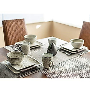 BIA Cordon Bleu S/4 Rustico Soup/Cereal Bowls (24oz), cream, contains 4 pieces