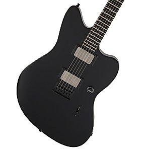 Fender Jim Root Jazzmaster Electric Guitar, Flat Black, Ebony Fingerboard