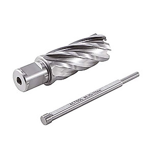 ACTOOL 1" Diameter × 2" Depth of Cut HSS ANNULAR Cutter with 3/4'' Weldon Shank