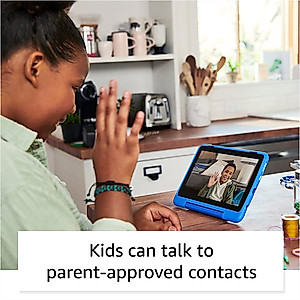 Fire HD 8 Kids Pro tablet, 8" HD 32 GB (Black) + Sleeve + Power Charger