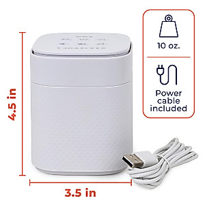 Yogasleep Pawzz White Noise Machine for Dogs, Home & All Pets. with Integrated Bark Sensor, 6 Automatic Relaxing Natural Sounds, Help Keep Pets Calm, Anti-Barking with Training, Noise Canceling