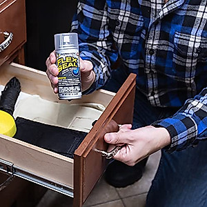 Flex Seal Mini, 3-Pack, White, Stop Leaks Instantly, Waterproof Rubber Spray On Sealant Coating, Travel Size, Perfect for Gutters, Wood, RV, Campers, Roof Repair, Skylights, Windows, and More