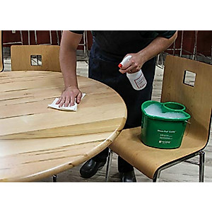 San Jamar KP500 Kleen-Pail Commercial Cleaning Caddy System, Green