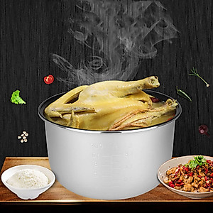 Healeved Power Rice Container Rice Cooker Inner Pot Rice Cooker Replace Liner Nonstick Cooking Pot Inner，3.6 Qt Rice Cooker Small Rice Cooker Small Rice Cooker Small Rice Cooker Small