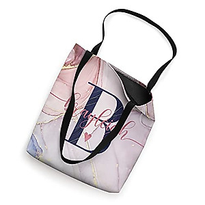 Brayleigh Letter B Initial Monogram Calligraphy Personalized Tote Bag