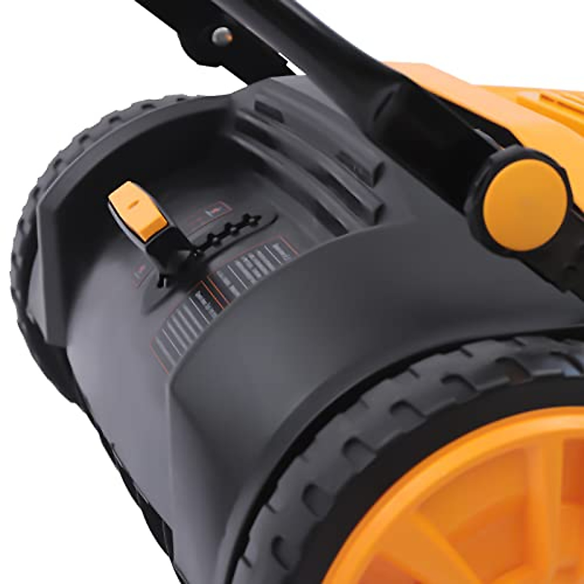 Outdoor Hand Push Floor Sweeper - 14.53 Gallon Capacity, 41.3" Sweeping Width Walk-Behind Sweeper, Sweeps 39,000 Square Feet/Hour, Industrial Floor Sweeper with Two Brooms