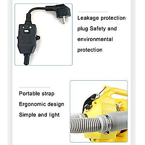 DDPWQ Portable Electric Intelligent-Fogger-ULV-Intelligent-Garden-Sprayer Medicine Box Capacity 5L Spray Volume 470ml/min Voltage AC110-240V / 50Hz