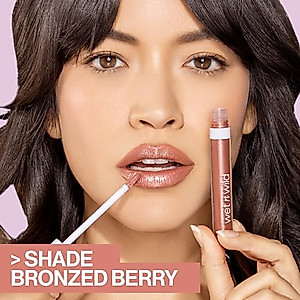 wet n wild MegaSlicks Lip Gloss, Ultra-Glossy, Vitamin-E Enriched, Ultra-Gloss High Shine Moisturizing, Cruelty-Free & Vegan - My Cherry Amour