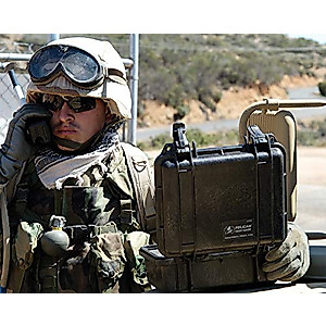 Pelican 1200 Case With Foam (OD Green)