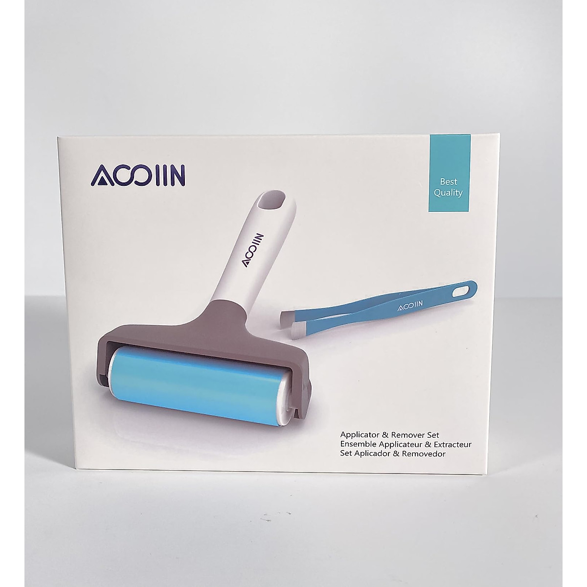 AOOIIN Rubber Brayer Roller & Mat Tweezers Remover Tool Set Craft Stamping Brayers for Cricut/Silhouette/Brother and Printmaking