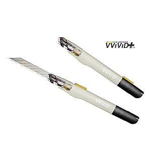 VViViD+ Premium Retractable Precision Balanced Multi-Use Utility Blade (2 pieces)