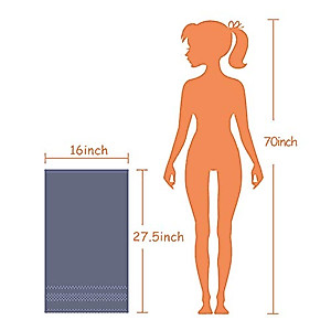 JEFFSUN Multi-Color Hand Bath Towels - 100% Combed Cotton, Ultra Soft and Highly Absorbent Bathroom Hand Towels 14 x 29 Inches(6-Pack)