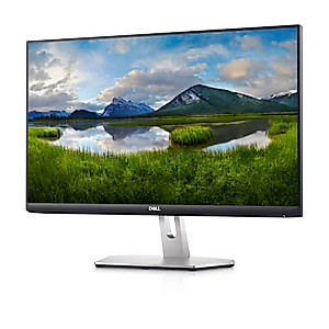 Dell S2421HN 24 Inch Full HD 1080p (1920 x 1080) 75Hz IPS Ultra-Thin Bezel Monitor 2 x HDMI Ports, Audio Line Out, Adaptive AMD FreeSync, Silver