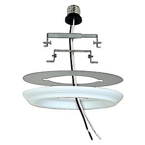 Westinghouse 0101100 Recessed Light Converter, 1, Finished White