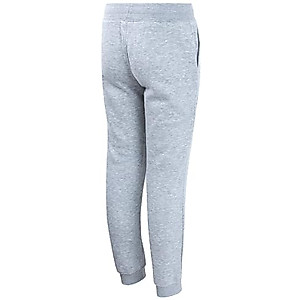 New Balance Girls' Jogger Set - 2 Piece Fleece Hoodie and Joggers Kids Clothing Set (5-16), Size 7-8, Grey