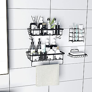 TOVE KNIGHTY shower organizer,shower caddy,shower shelves,bathroom organizer