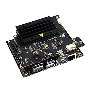 USB Audio Codec for Jetson Nano, USB Sound Card Driver-Free Plug and Play Support Recording and Playback Built-in Microphone and Speaker Header @XYGStudy