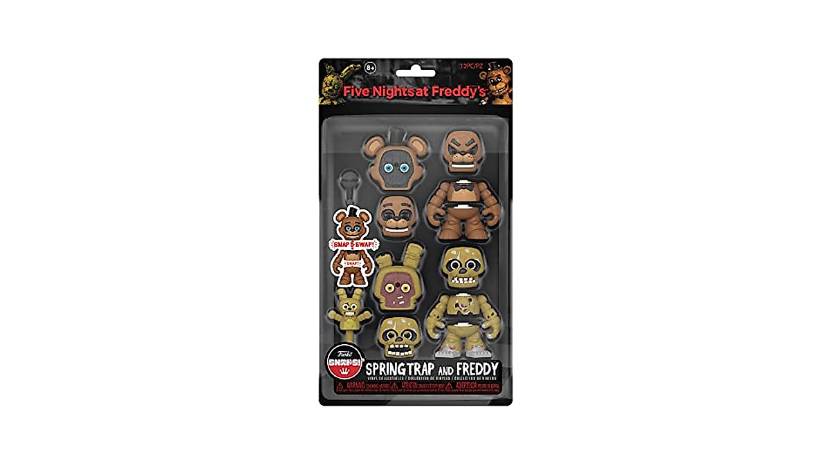 Funko Pop! Snaps: Five Nights at Freddy's - Freddy and Springtrap, 2 ...