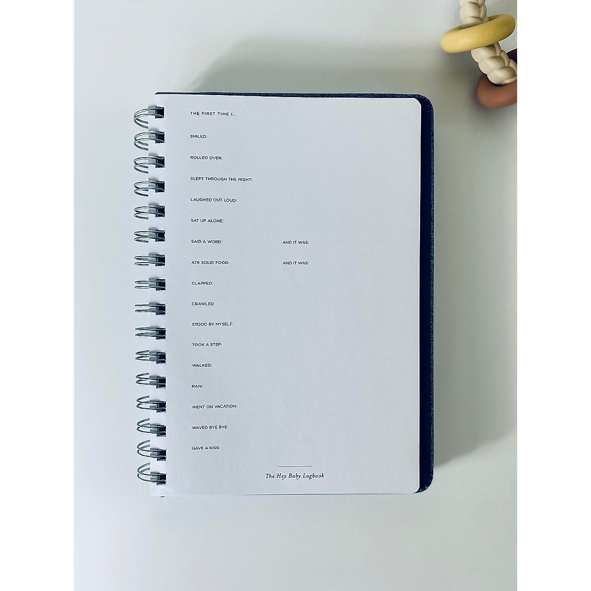 Baby's Daily Logbook, Breastfeeding Journal, Track your Infant’s Feedings, Sleep, and Diaper changes. Plus Bonus Sections including: Growth Charts, Illness Charts, Milestones, Teeth Chart, Doctor appointment notes, and Storage Pocket.