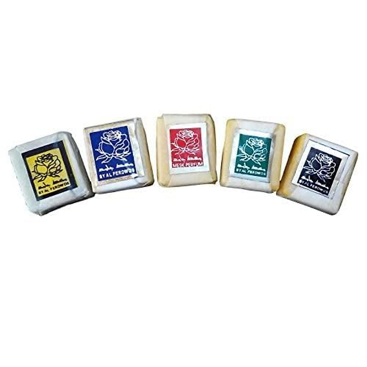 6 Scents Musk Jamid Natural Fragrance Solid Islamic Arabic Perfume Alcohol Free