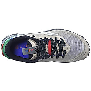 Saucony Women's Peregrine 11 Trail Running Shoe, Light Grey/Green, 7.5 M