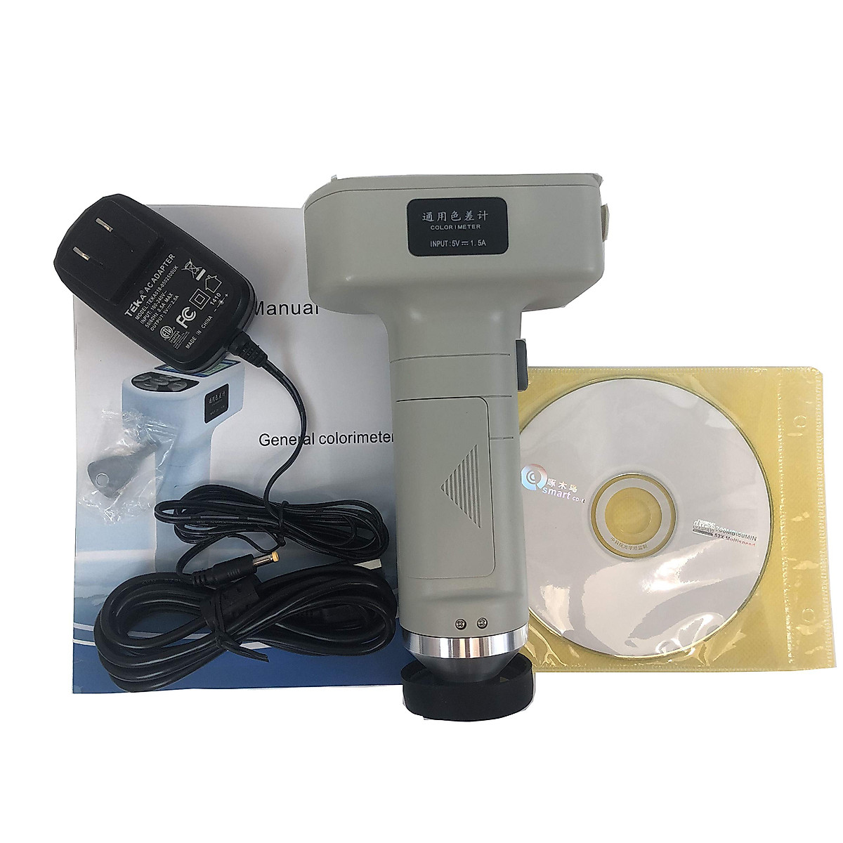 Portable Handheld Colorimeter Color Meter 8mm Caliber 45°/0° Color Matcher