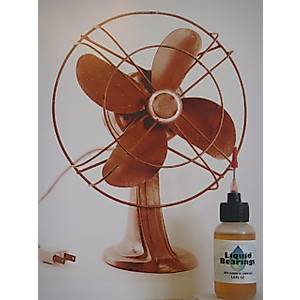 Liquid Bearings, The Superior 100%-Synthetic Oil for air Purifier and air Conditioner Fans, frees Rusty and Sticky mechanisms, quiets Noisy Fans, Never Becomes Gummy!