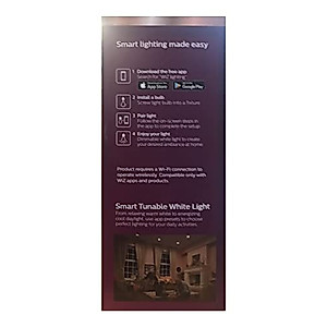 Philips Tunable White 5/6 in. LED 65W Equivalent Dimmable Smart Wi-Fi Wiz Connected Recessed Downlight Kit