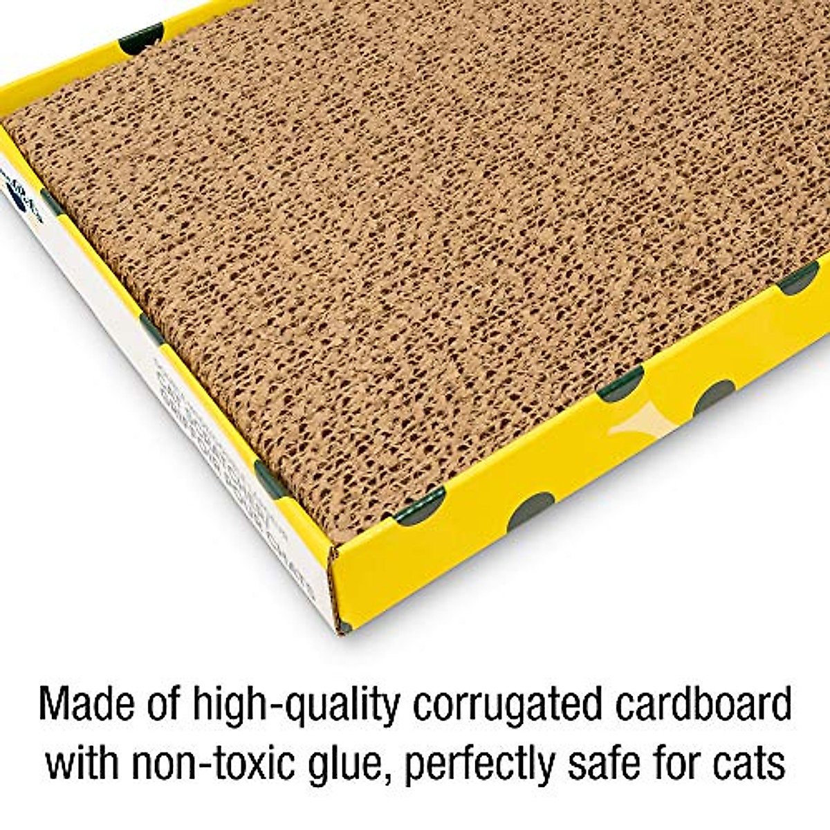 Cosmic OurPets Far and Wide Cat Scratcher Cat Toys (Cat Toys for Indoor Cats, Catnip Toys, Cat Gifts & Cat Toys Interactive) [Includes Cosmic Catnip- North-American Grown]