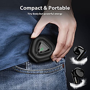 ACAGET Wireless Earbuds, Bluetooth Headphone for Samsung S23 Plus Galaxy S22 Ultra S21 FE A53 Touch Control Stereo Earphone with Mic Headset for Apple iPhone 14 Pro Max 13 12 11 XR Pixel 7 6 iPad Pro