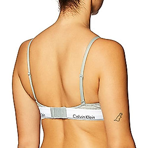 Calvin Klein Women's MODERN COTTON TRIANGLE BRA , -grey heather, M